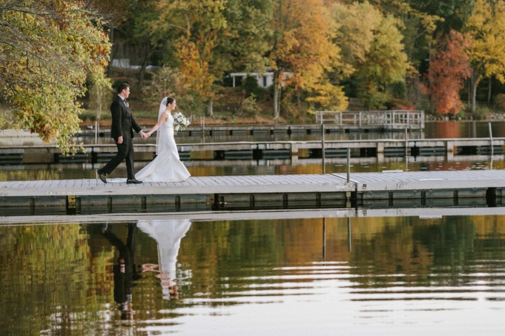 A Fall wedding at The Indian Trail Club in New Jersey